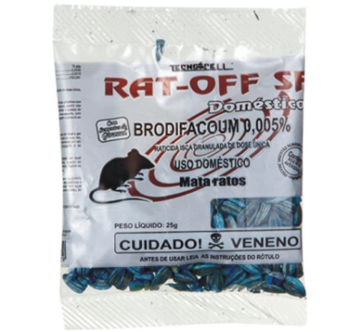 RATICIDA GIRASSOL RAT-OFF - Danreal